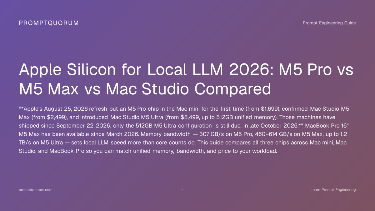 M5 Pro Vs M5 Max 2026 Apple Silicon Benchmark Comparison